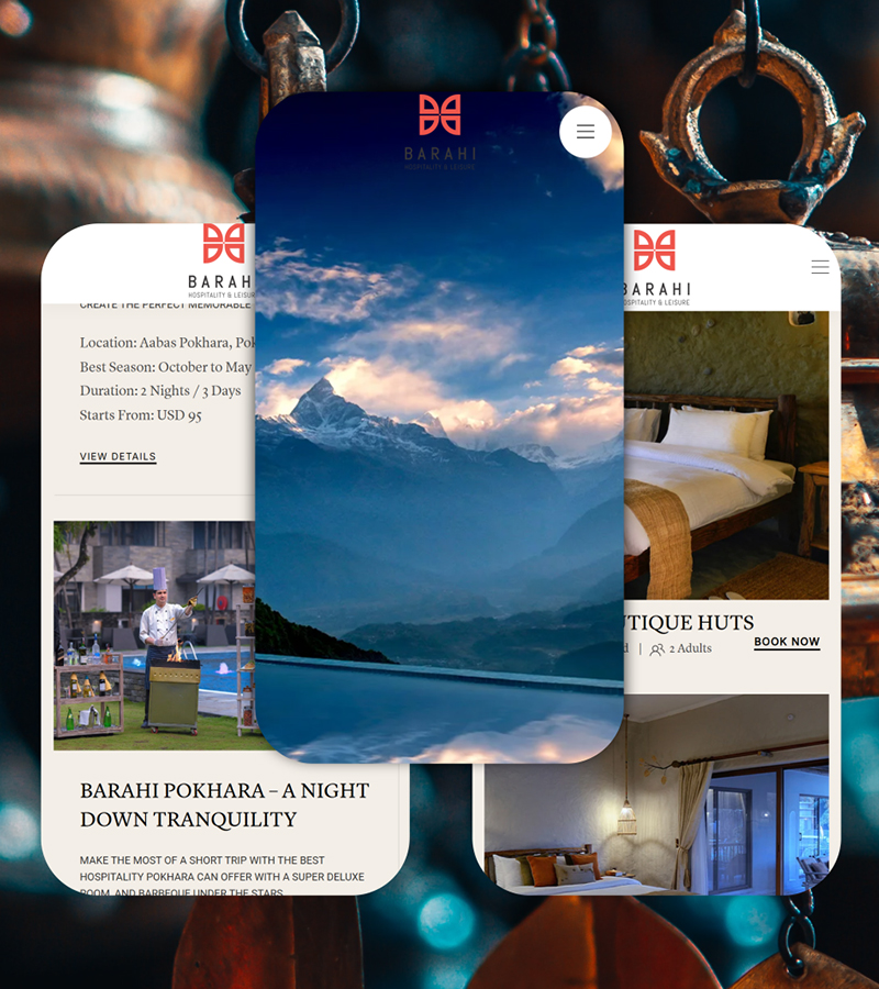 Case Study: Barahi Group Website & Brand Development