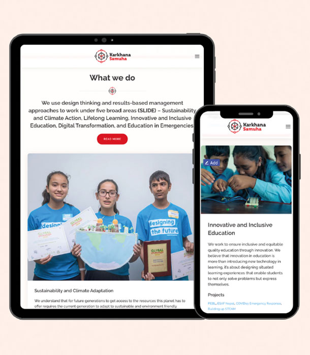 Karkhana Samuha: Website Development for Social Impact